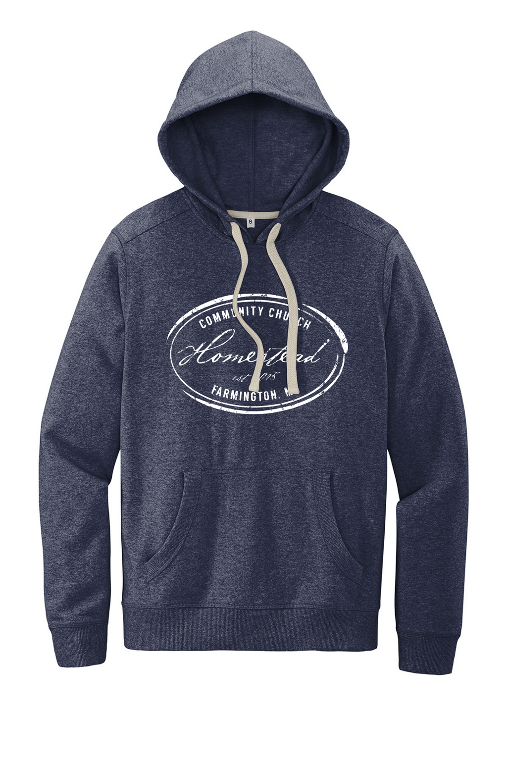 Homestead Church Fleece Hoodie – Born Again Apparel Co